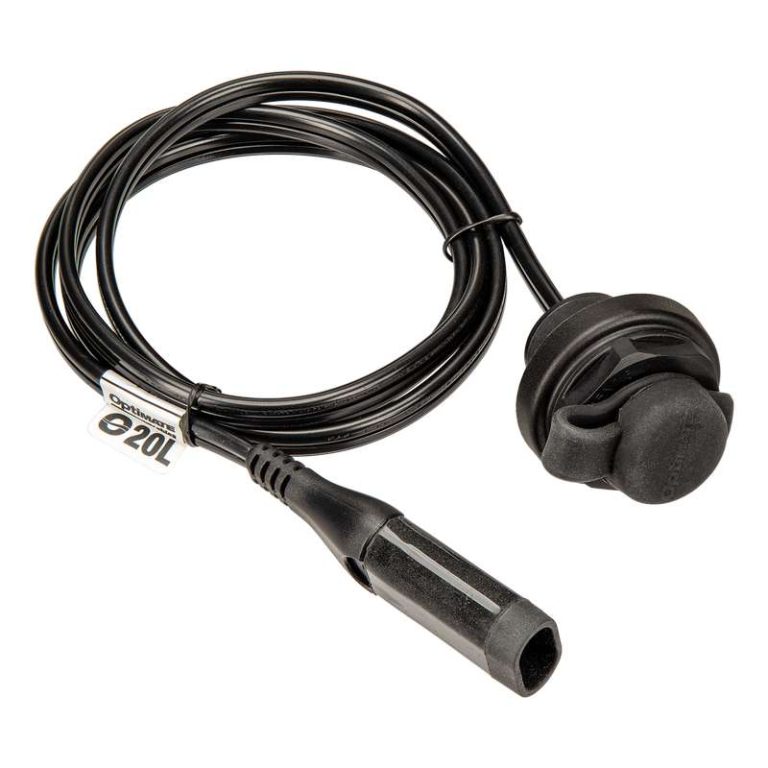 OptiMate CABLE O-20L, Weatherproof SAE socket, front panel mount ...